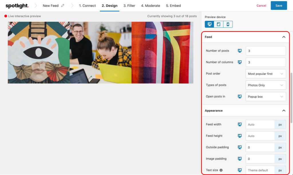 How To Display an Instagram Feed in a WordPress Footer • Spotlight