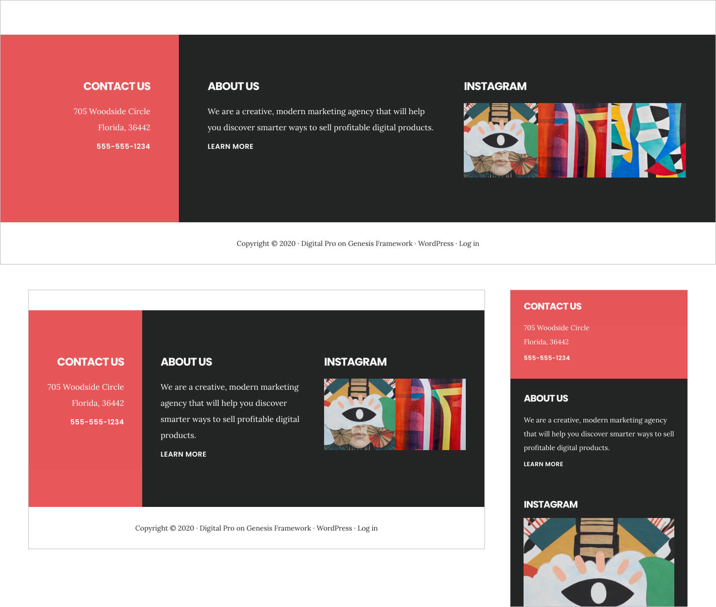 How To Display an Instagram Feed in a WordPress Footer • Spotlight