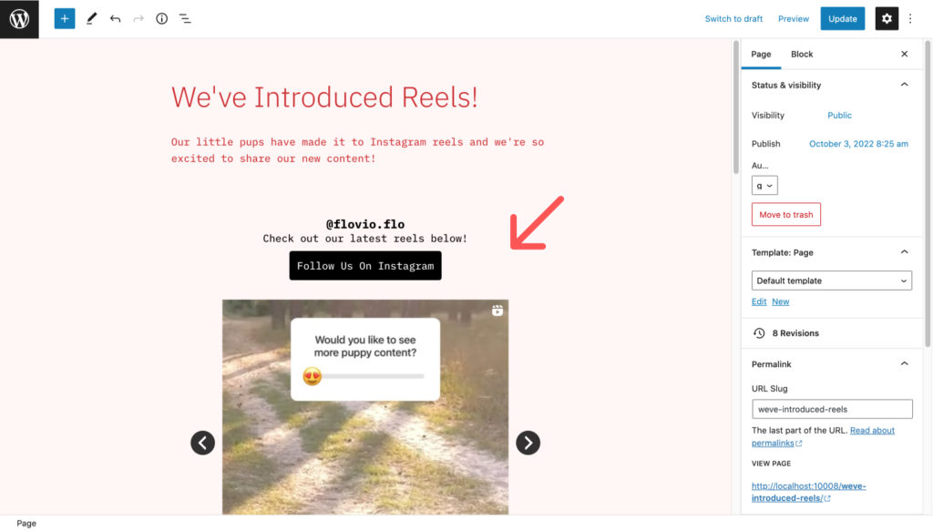 How to Embed Instagram Reels on Your Website [Super Easy Guide] • Spotlight