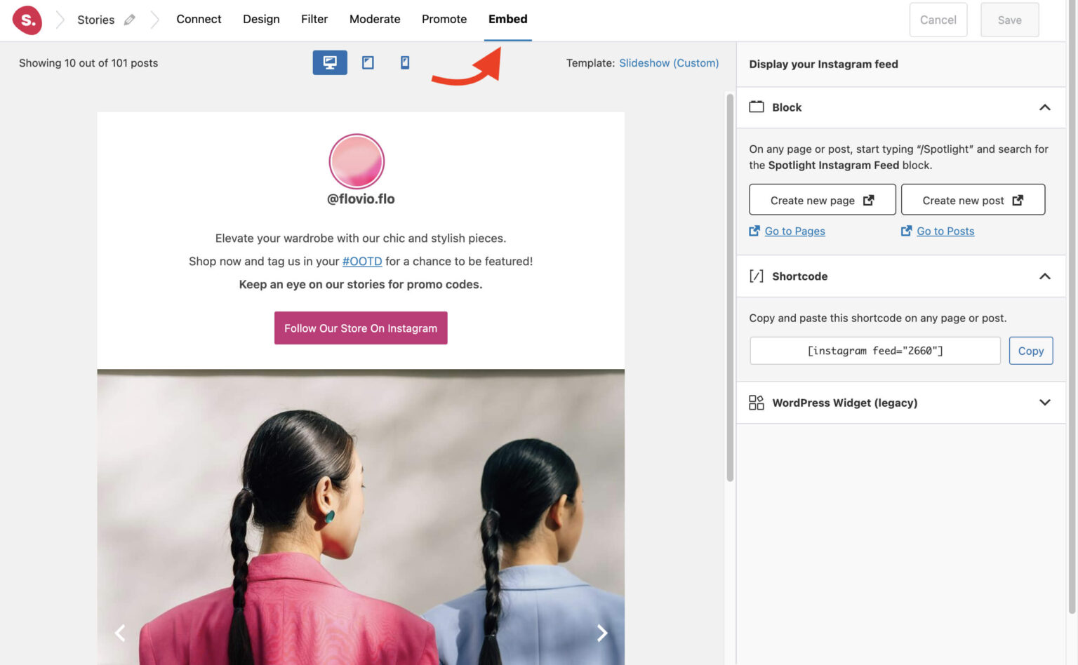 How to Display Instagram Stories on Your Website • Spotlight