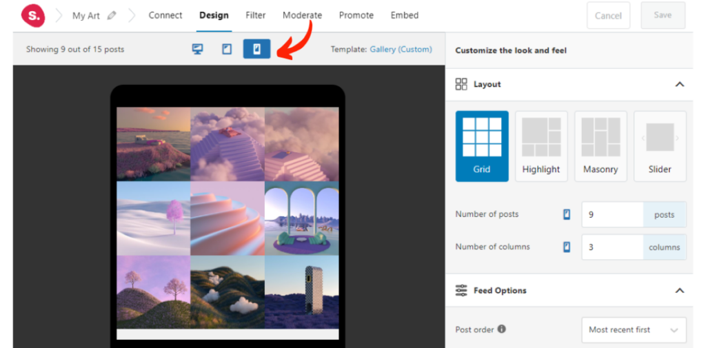 How to Create an Online Portfolio with Instagram Feeds (In 3 Steps ...