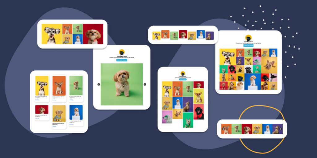 14 Awesome Instagram Feed Layouts to Try Out On Your Website (With ...