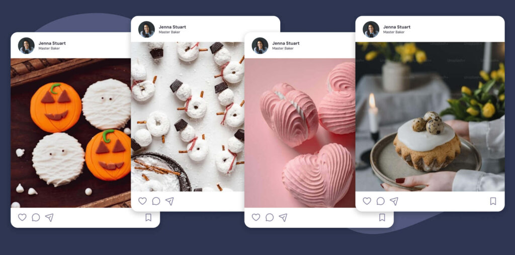 How to Highlight Seasonal Campaigns With Instagram Widgets • Spotlight